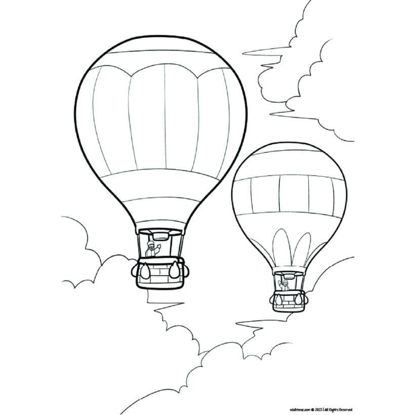 Transportation Theme | Colouring Pages