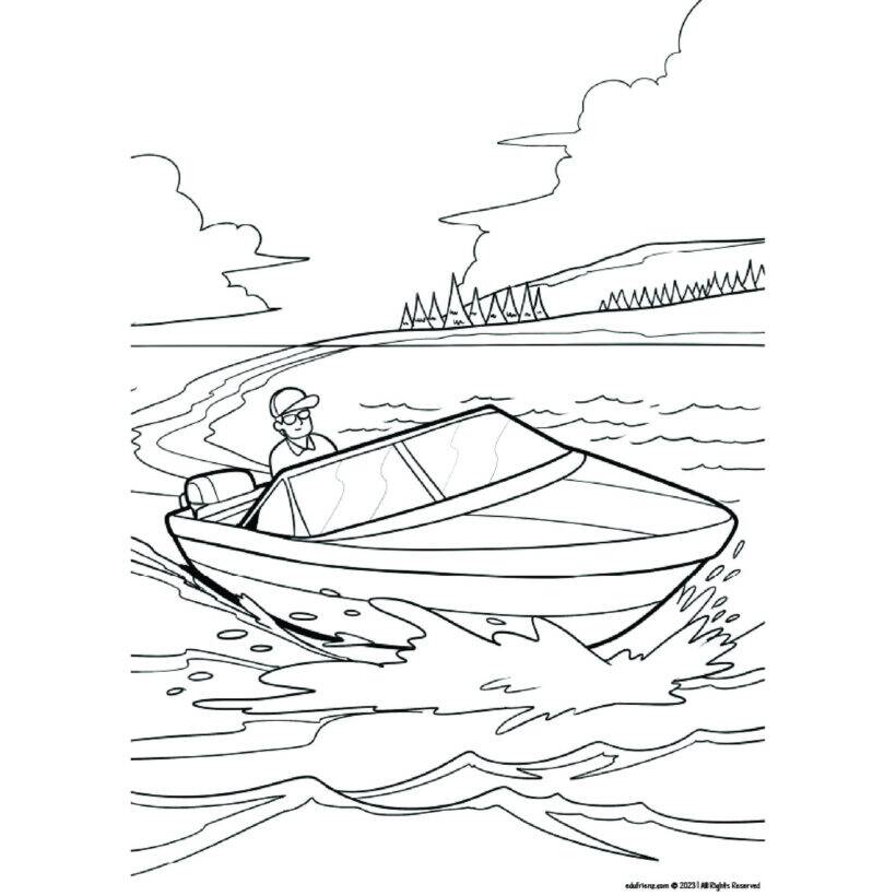 Transportation Theme | Colouring Pages